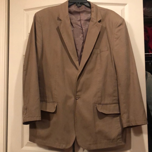 Structure | Suits & Blazers | Structure Size 46r Khaki Brushed Cotton ...